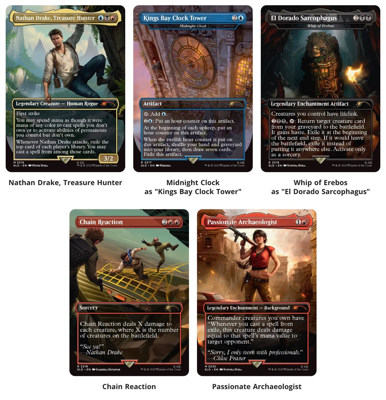 Magic: The Gathering - Secret Lair PS2 Uncharted – Mythic Tabletop Games